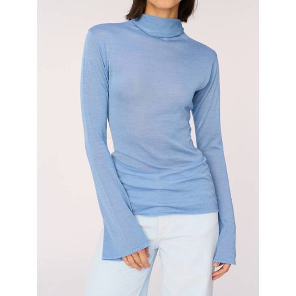 DL1961 | Sweaters | New Dl961 Womens Turtleneck Sweater In Powder Blue ...